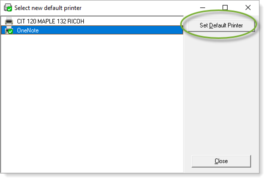 Set Default Printer (Windows) | IT@Cornell